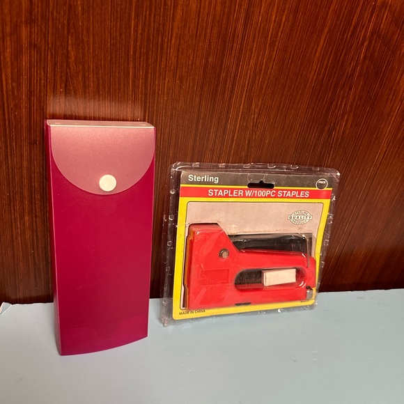 Sterling | Office | Sliding Pens And Pencils Case With Button Snap And ...